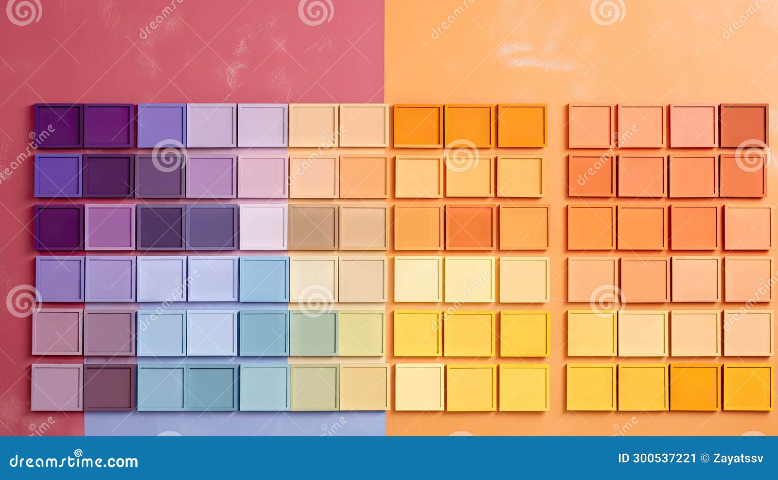 Color Pallets According To Pantone for 2024 Stock Illustration ...