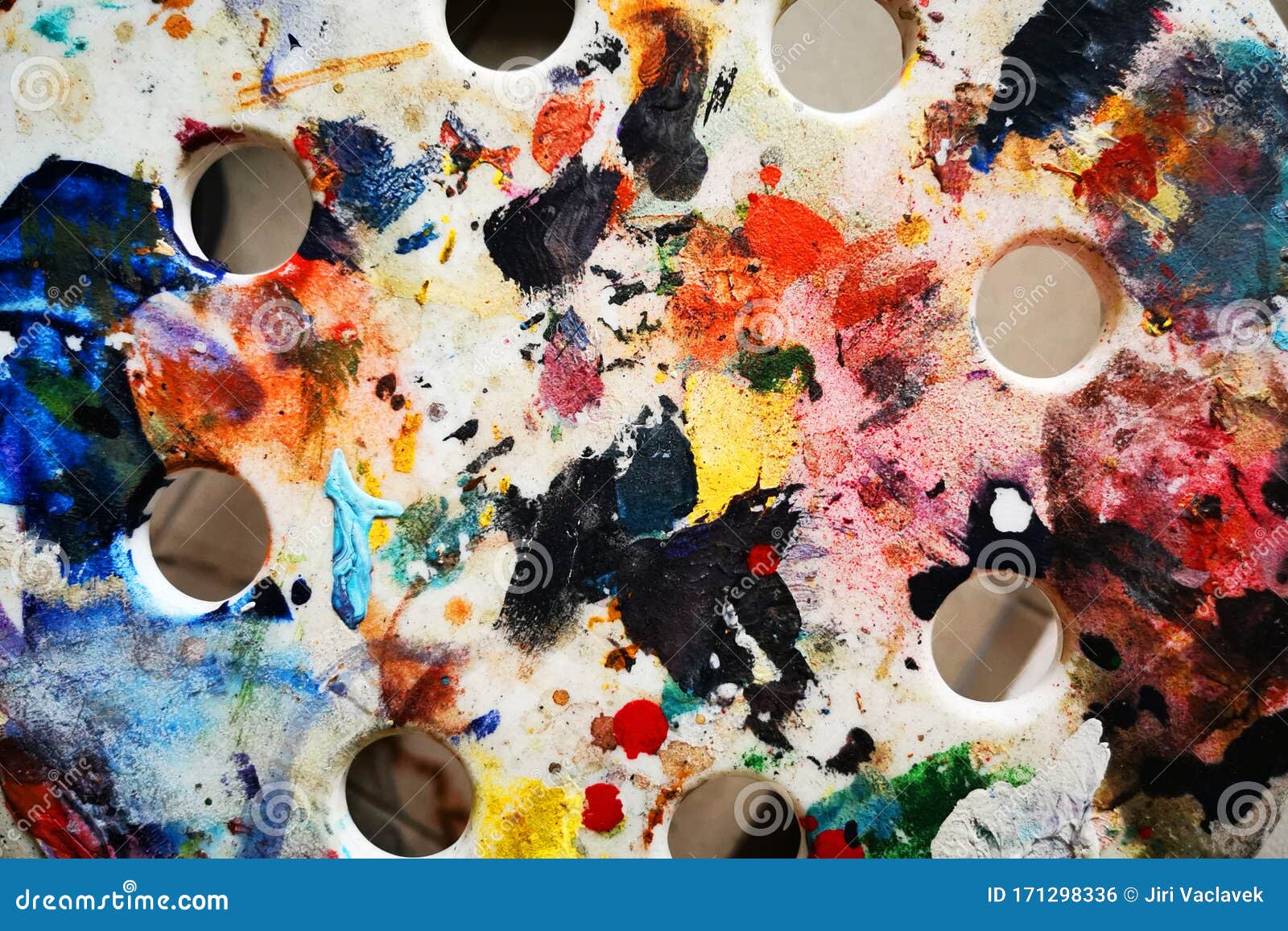 Color pallette texture stock photo. Image of decor, colored - 171298336