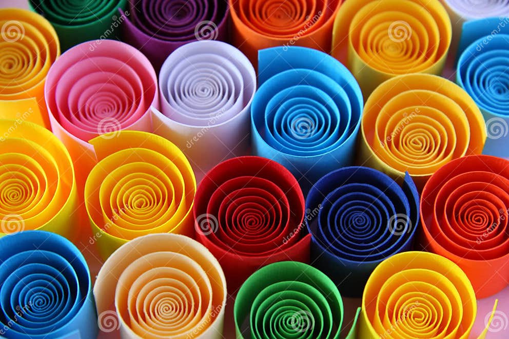Color paper stock photo. Image of artistick, shape, feeling - 10290430