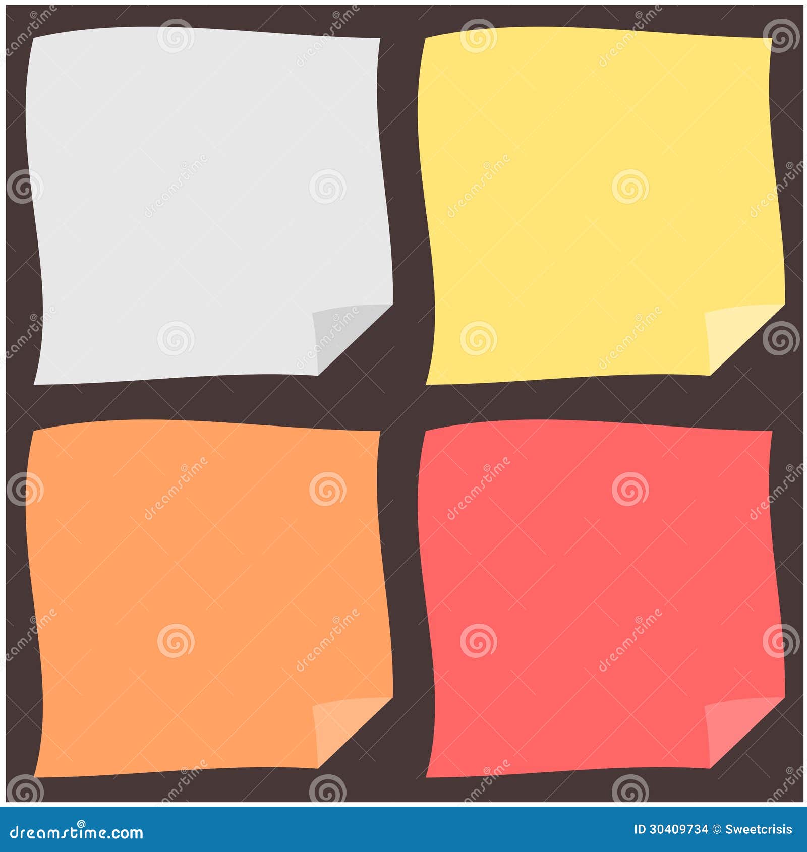 Color paper illustration stock vector. Illustration of design - 30409734