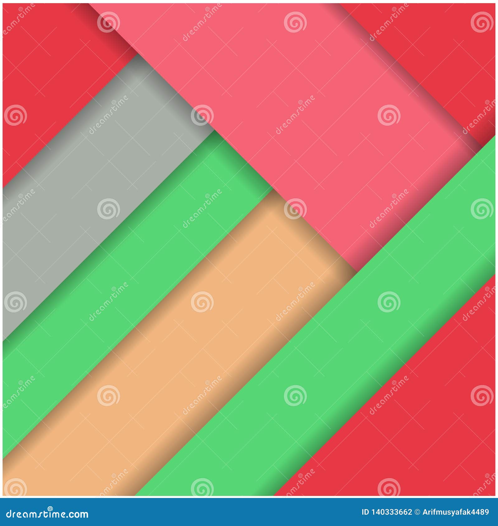 Color Paper Layer Background Stock Vector - Illustration of ideas ...