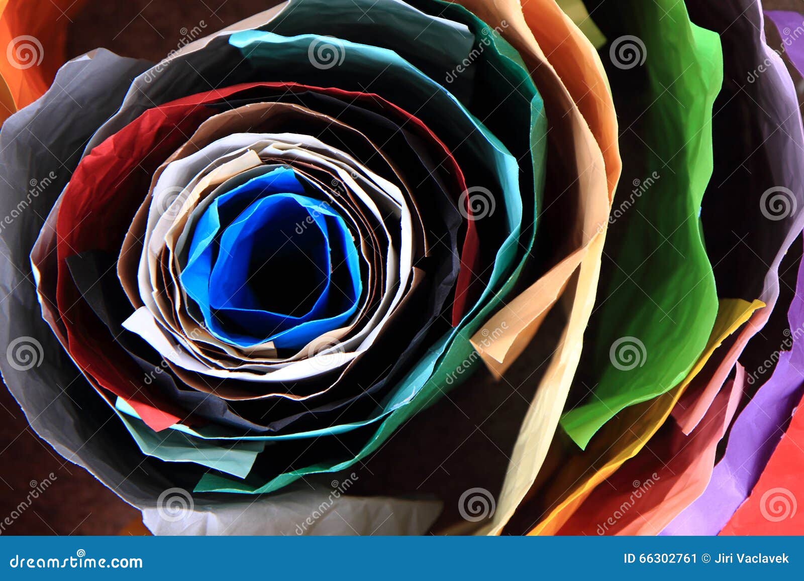 Color Paper Roll Background Stock Image - Image of blue, print: 66302761