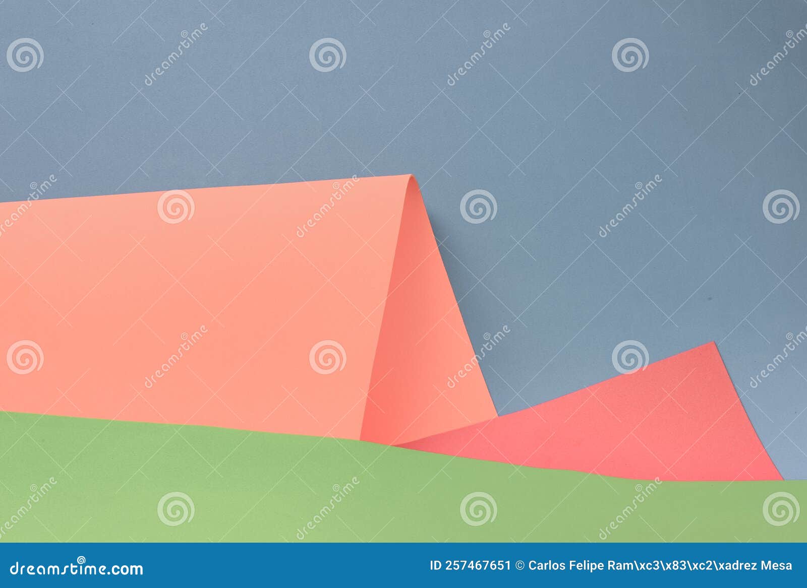 Color Paper Rolls and Bend Texture Background Full of Colors Stock ...