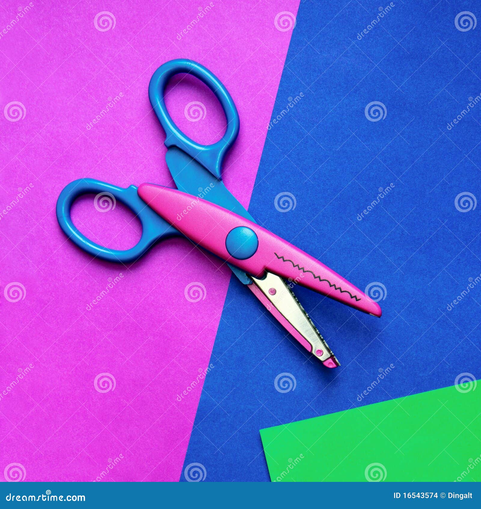 Color paper & scissors stock photo. Image of origami - 16543574