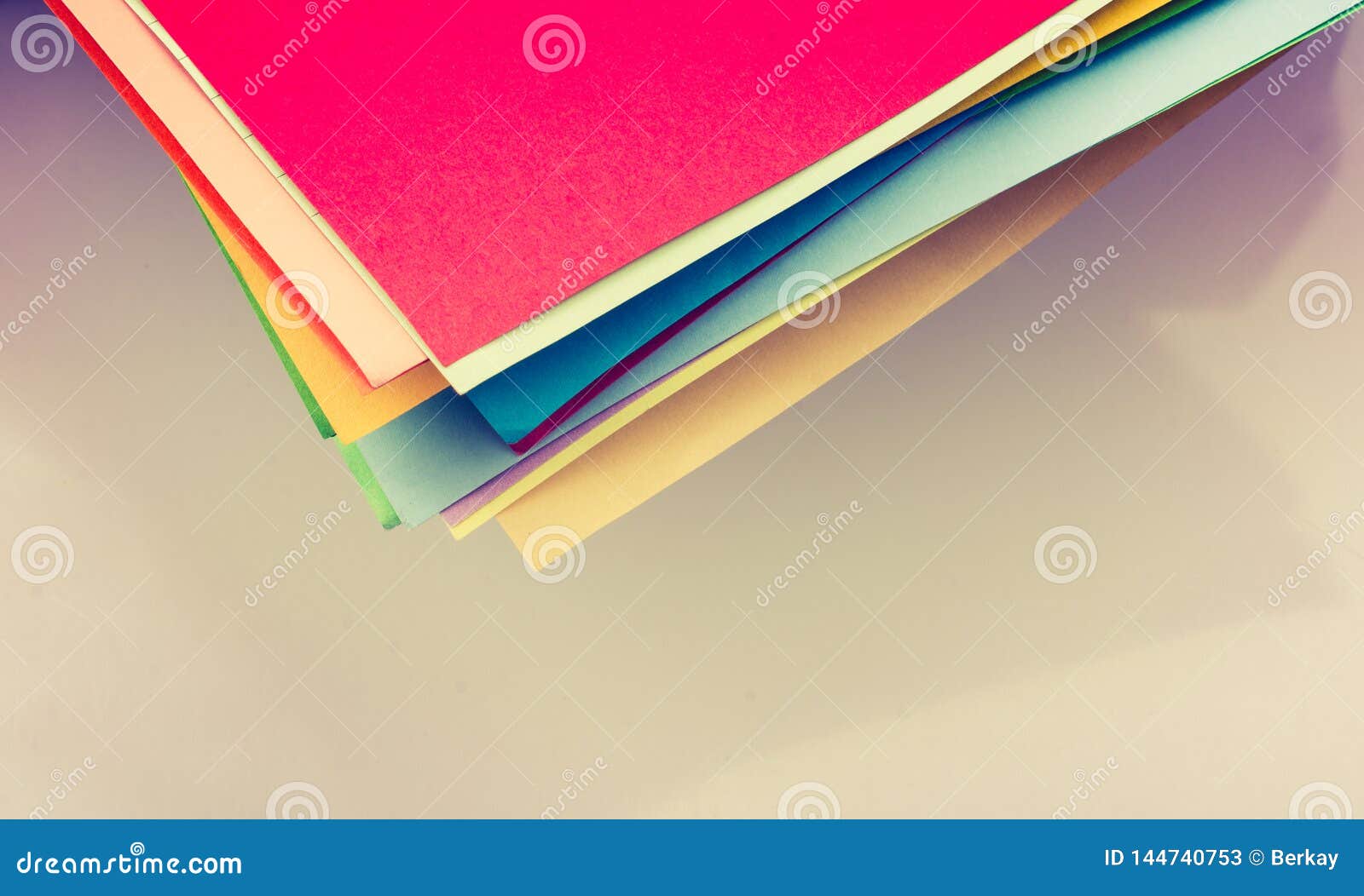 Color Paper Texture Background Stock Image - Image of printing, filing ...