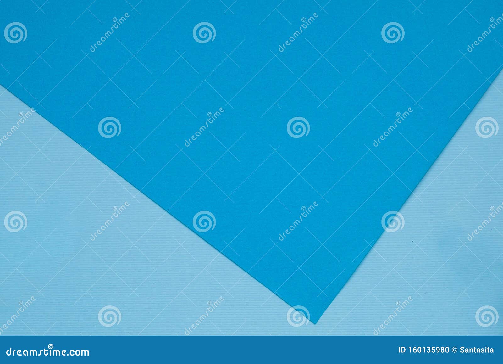 Color Papers Geometry Flat Composition Background with Blue Tones Stock ...