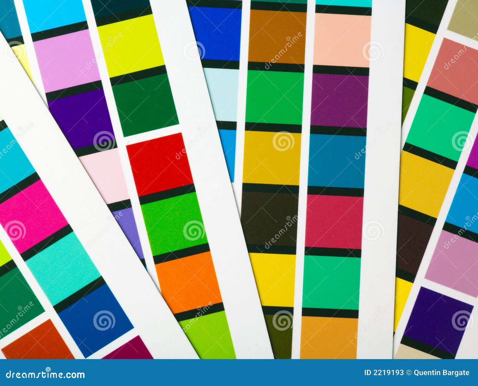 Color patches stock image. Image of cmyk, profile, color - 2219193
