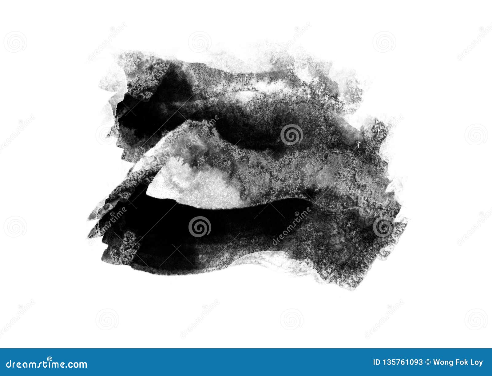 Color Patches Graphic Brush Strokes Design Effect Element for ...