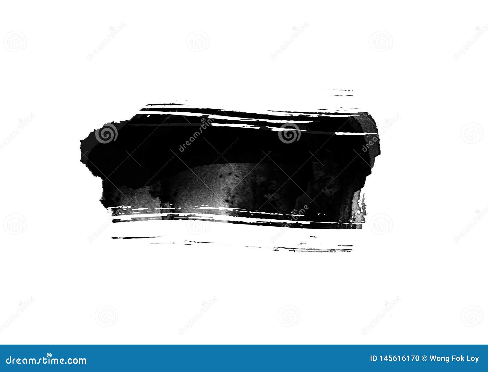 Color Patches Graphic Brush Strokes Design Effect Element for ...