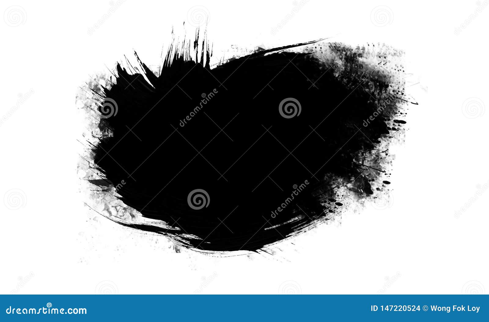 Color Patches Graphic Brush Strokes Design Effect Element for ...