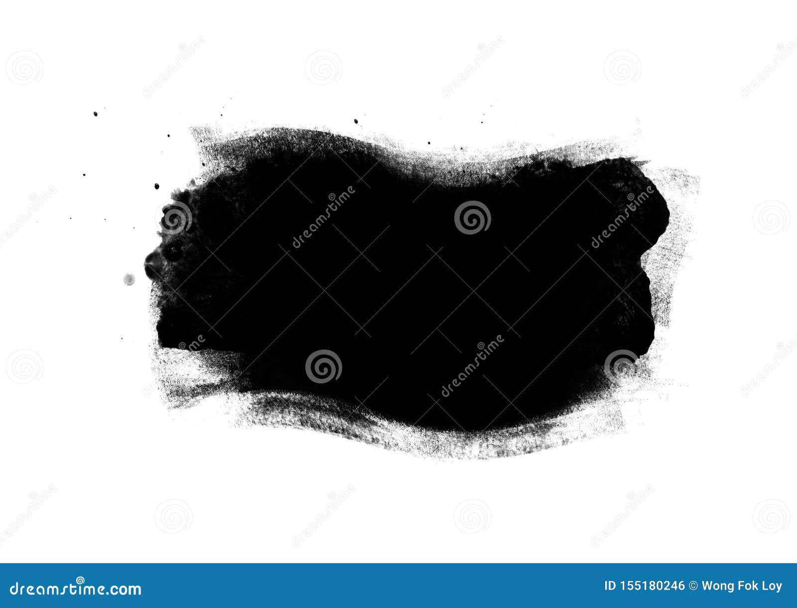 Color Patches Graphic Brush Strokes Design Effect Element for ...