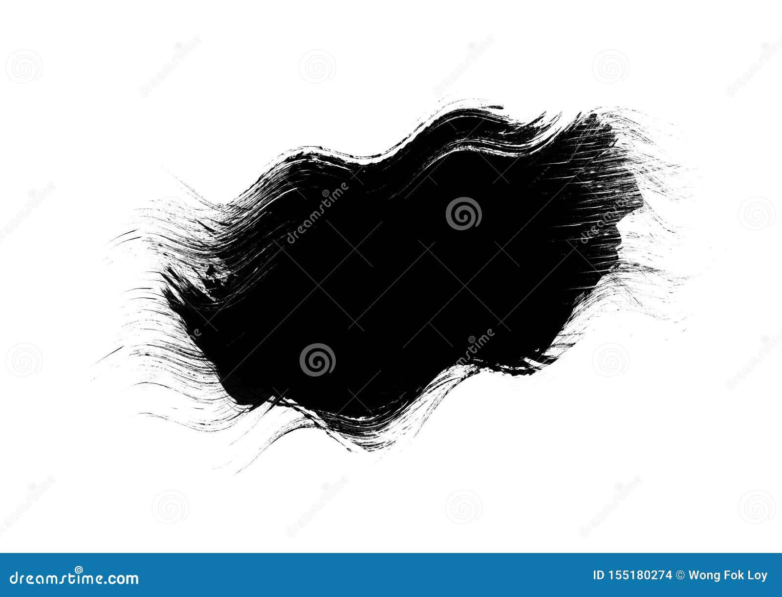 Color Patches Graphic Brush Strokes Design Effect Element for ...