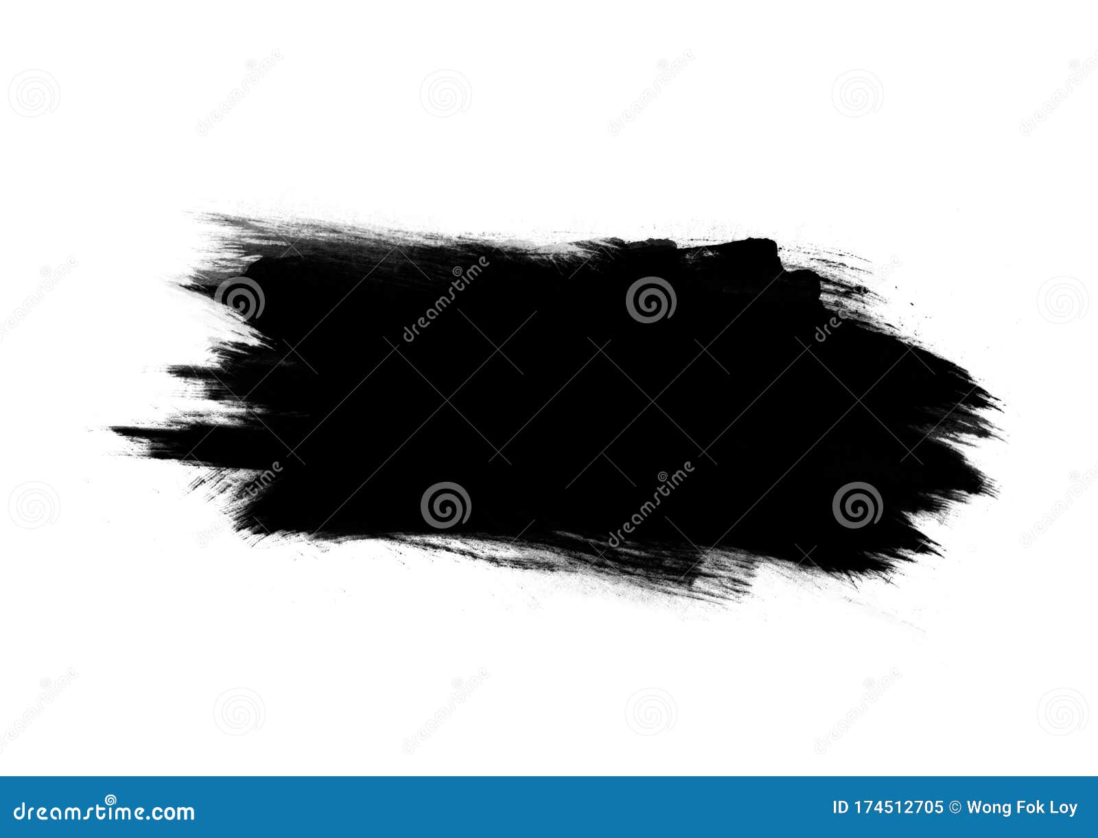 Color Patches Graphic Brush Strokes Design Effect Element for ...