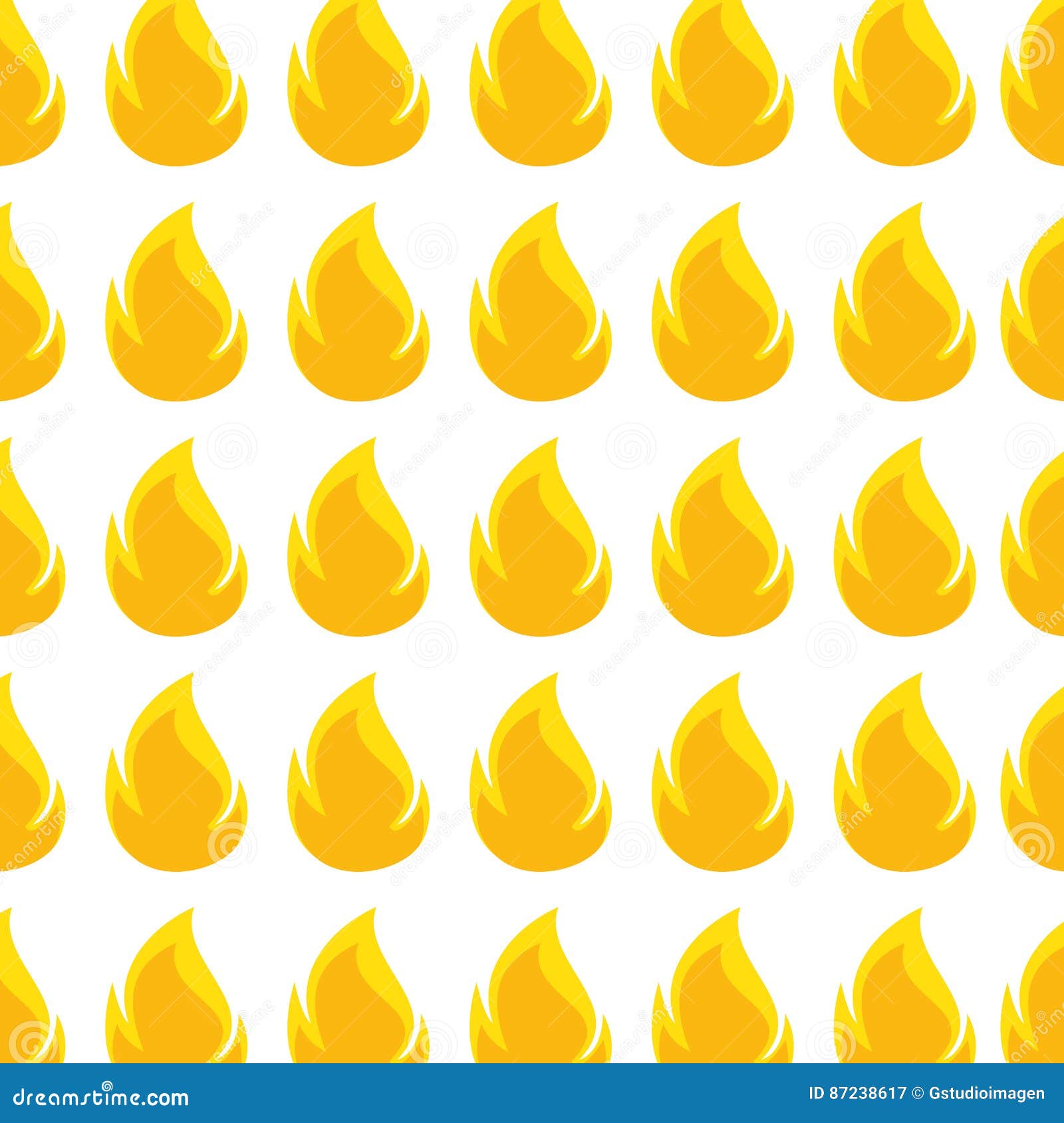 Color Pattern with Flame Close Up Stock Vector - Illustration of ...