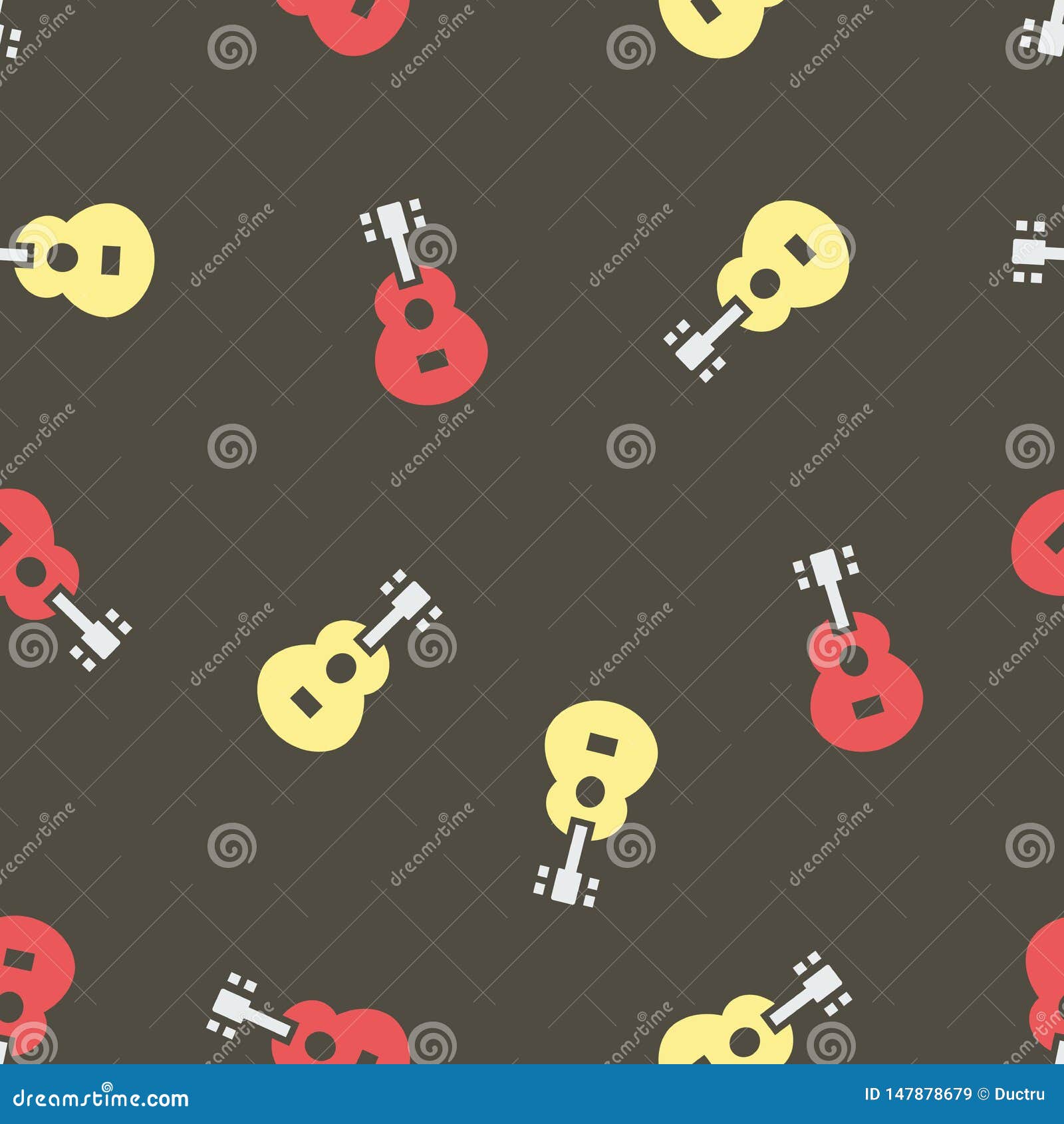 Simple Vector Illustration with Ability To Change. Color Pattern with ...