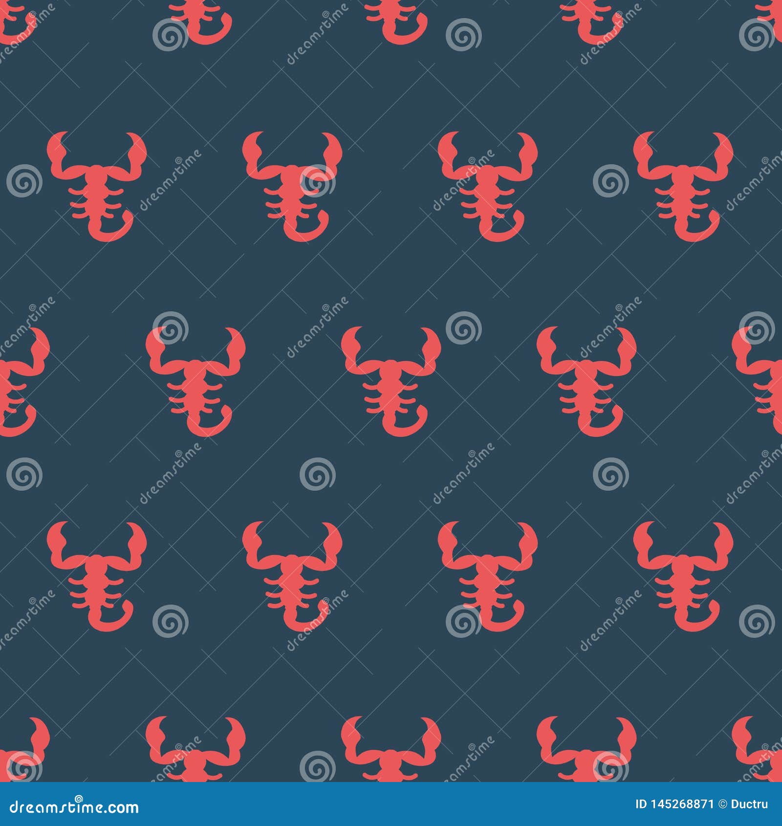 Simple Vector Illustration with Ability To Change. Color Pattern with ...