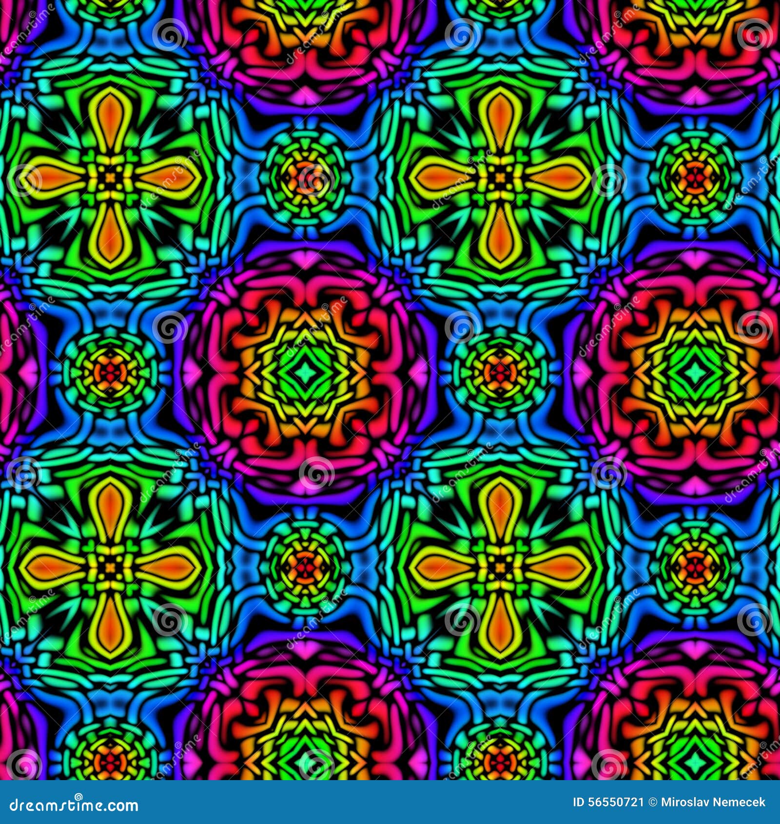 Color Pattern Seamless Generated Texture Stock Illustration ...