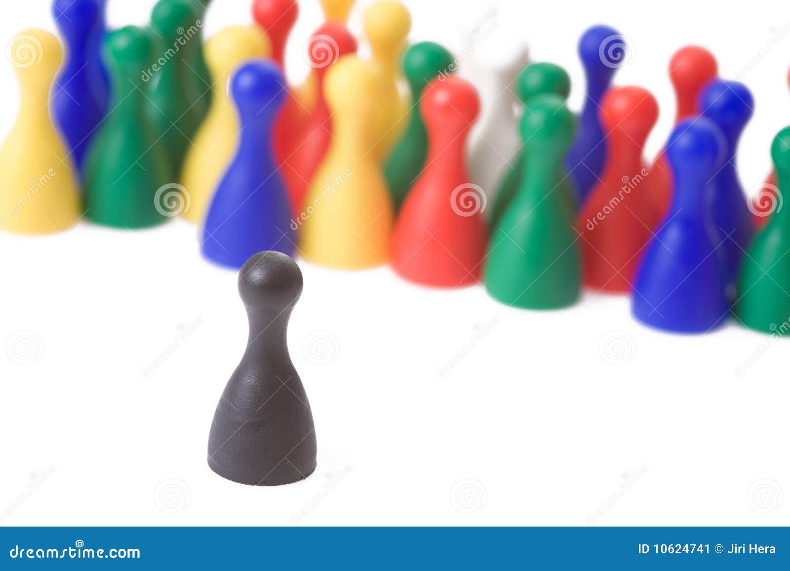 Color pawn stock image. Image of people, color, movement - 10624741
