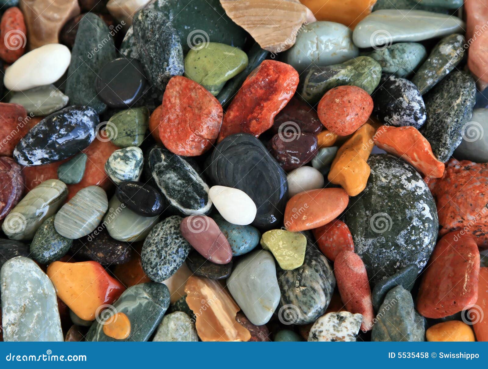 Color pebble background stock photo. Image of closeup - 5535458