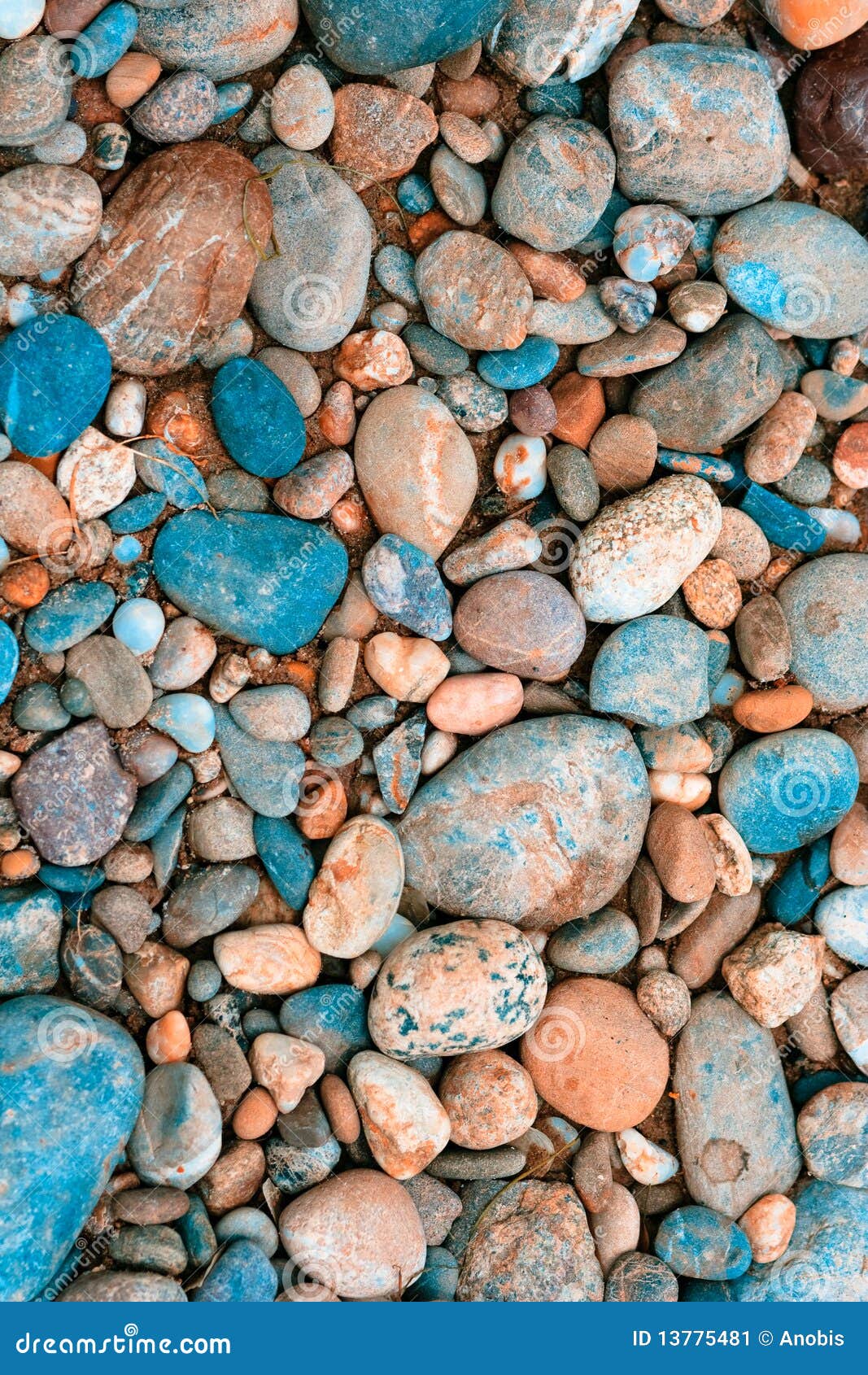 Color Pebble Collected in Germany Stock Image - Image of abstract ...