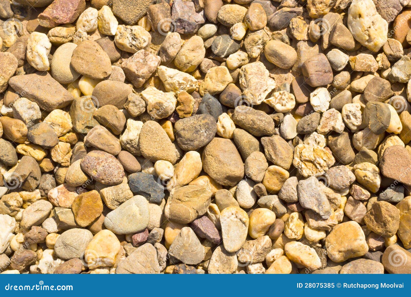 Color Pebble Stones Texture Stock Image - Image of garden, background ...