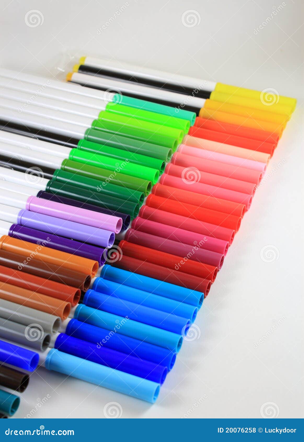 Color Pen stock photo. Image of supply, drawing, school - 20076258