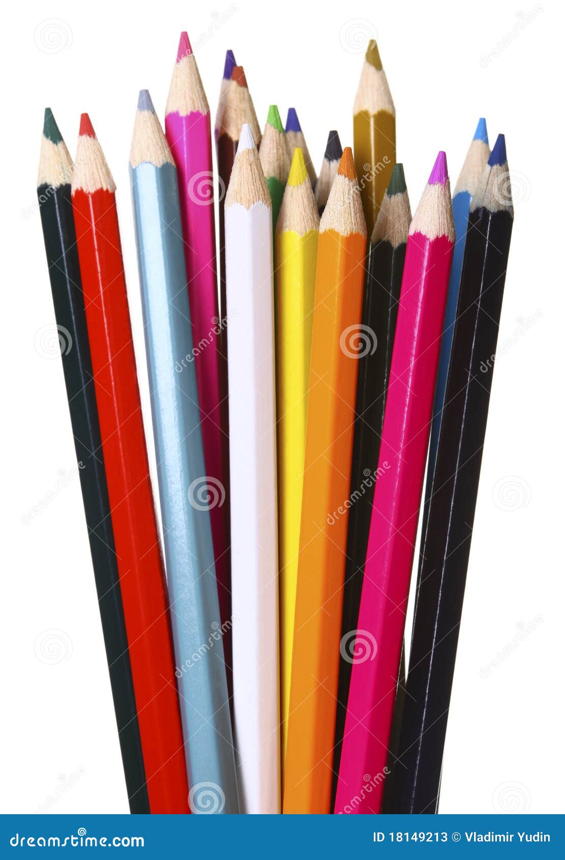 Color pencil stock image. Image of white, medium, pencil - 18149213