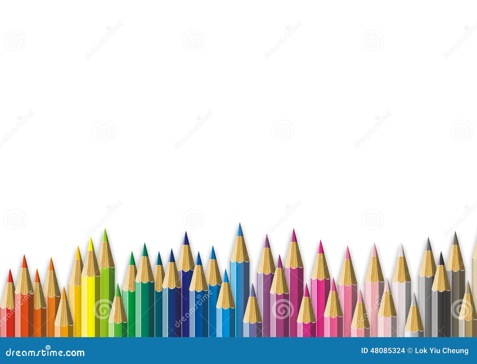 Color Pencil stock illustration. Illustration of education - 48085324