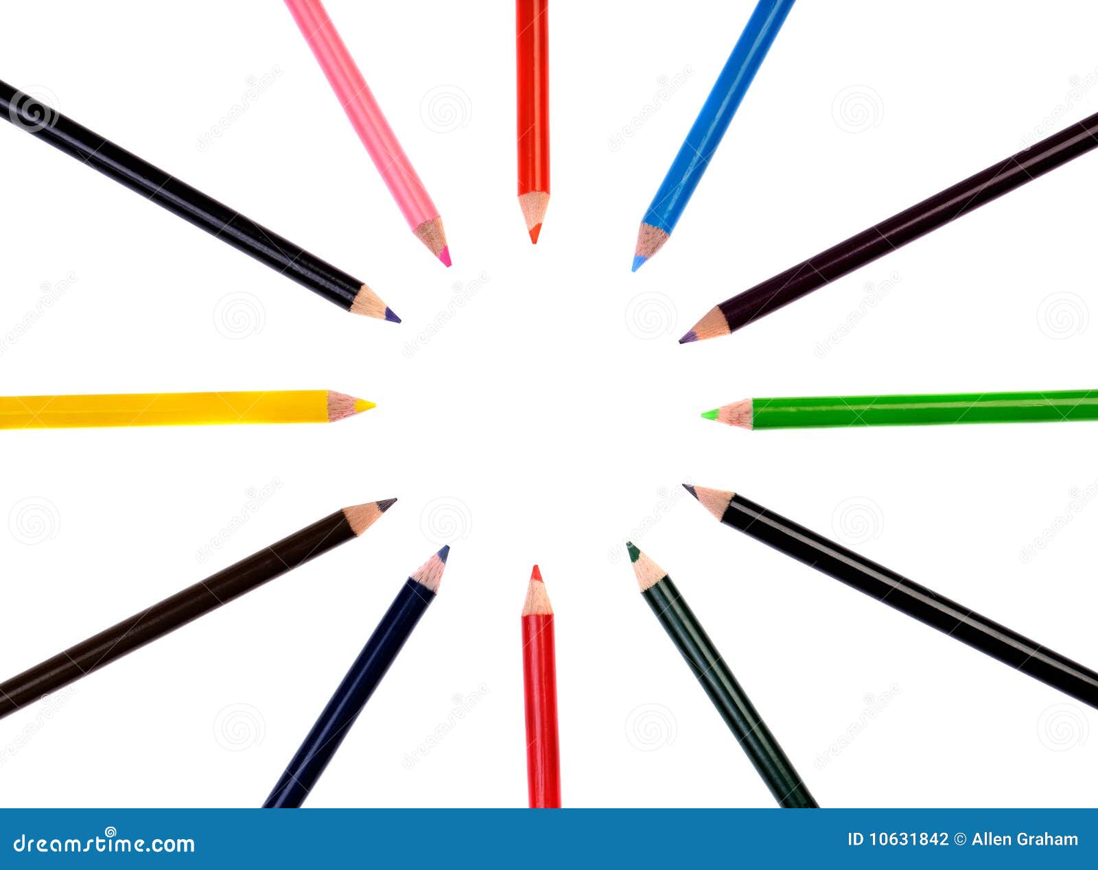 Color pencil frame stock photo. Image of sheet, frame - 10631842
