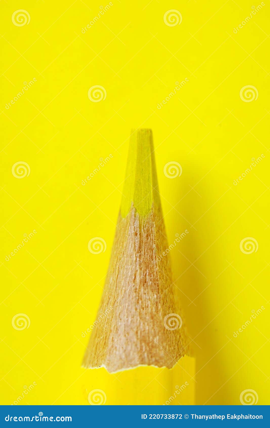 Color pencil. stock photo. Image of yellow, isolated - 220733872