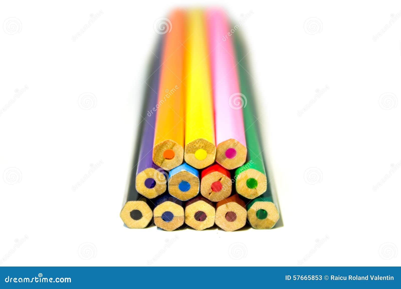 Color pencil set stock image. Image of lemon, green, purple - 57665853