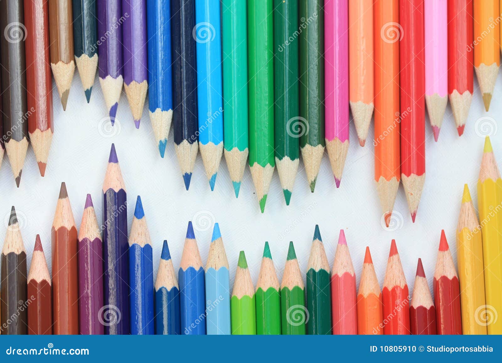 Color pencils stock photo. Image of spectrum, decorating - 10805910