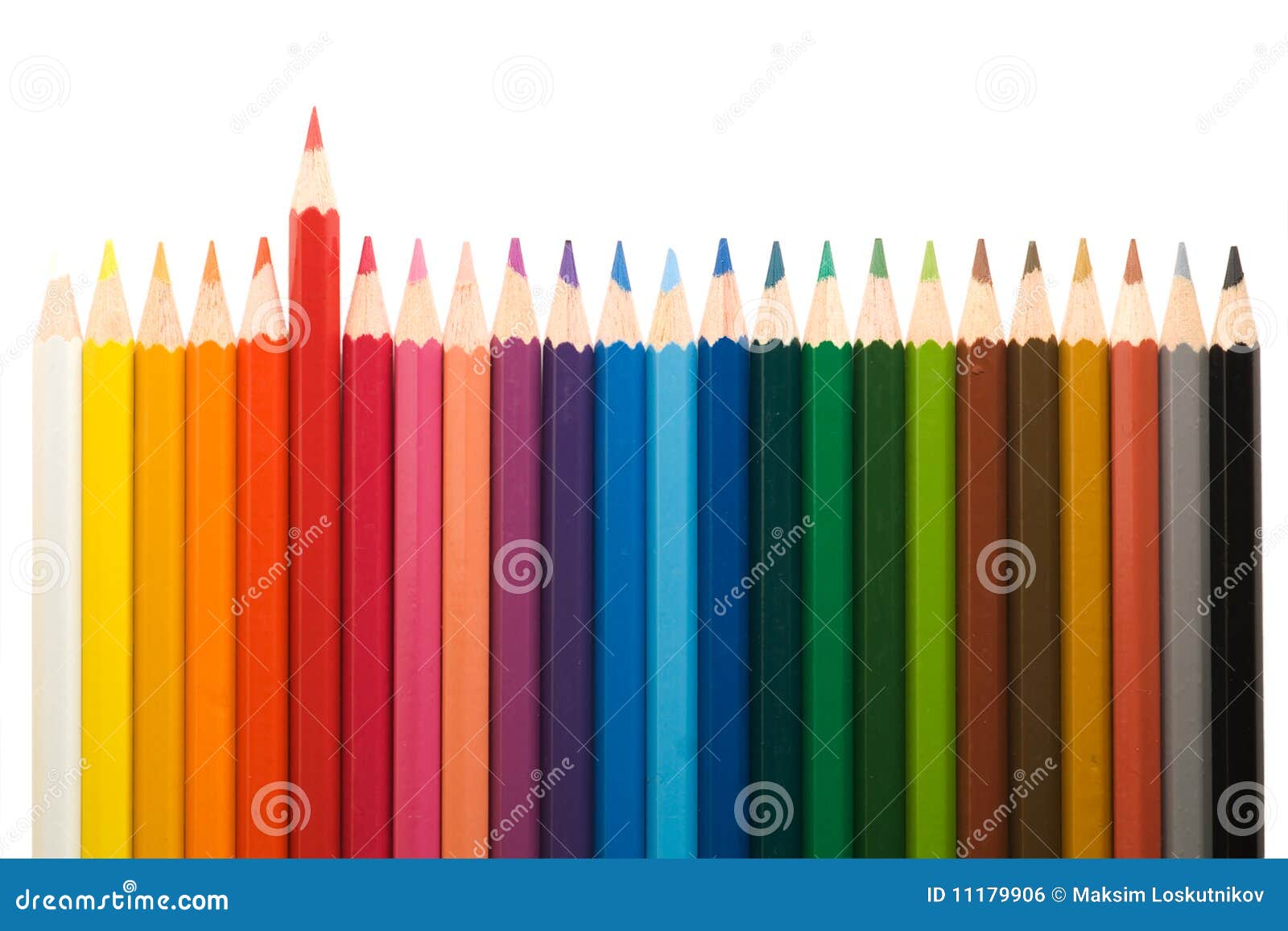 Color pencils 15 stock photo. Image of brown, orange - 11179906