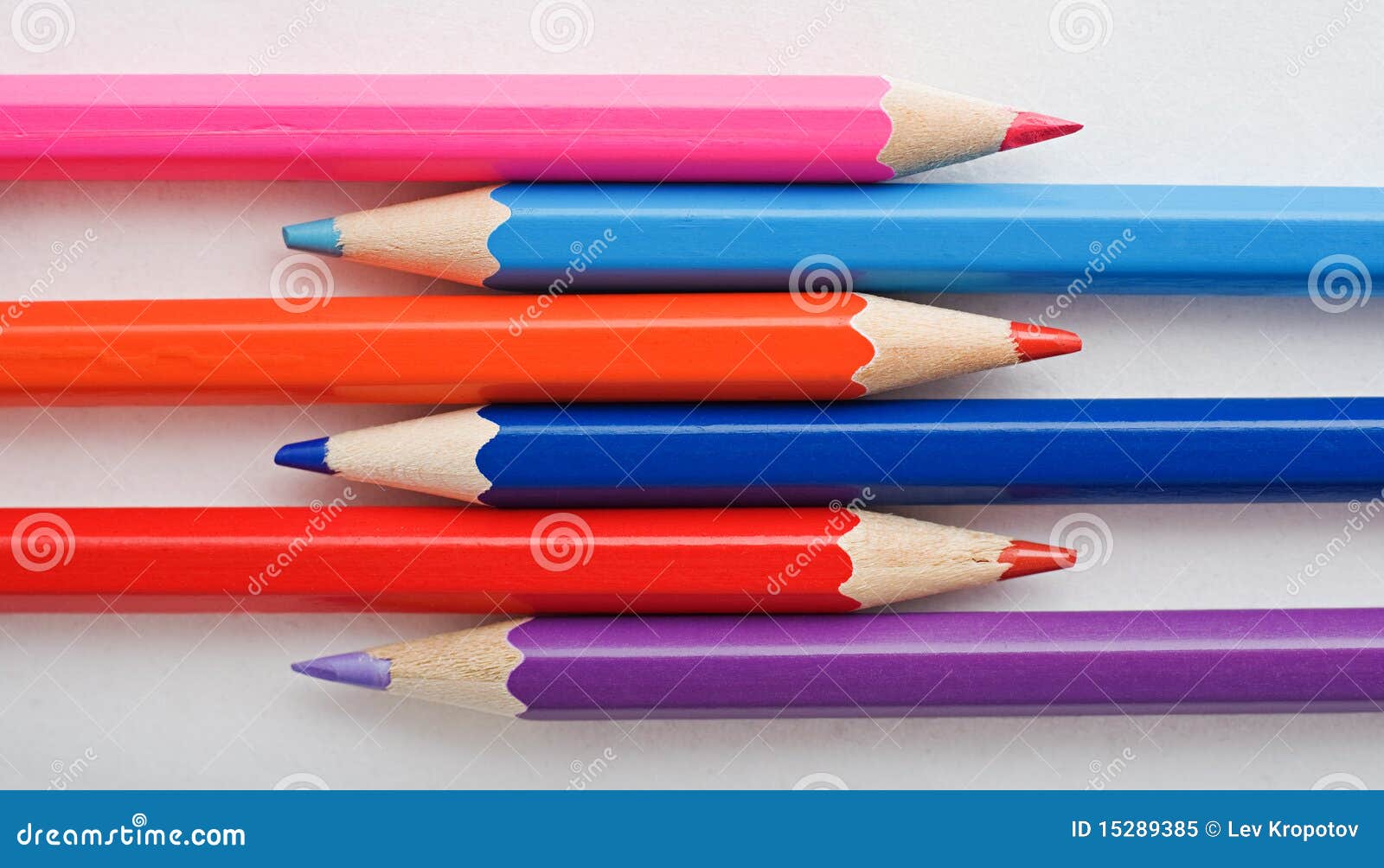 Color pencils stock image. Image of group, color, colored - 15289385