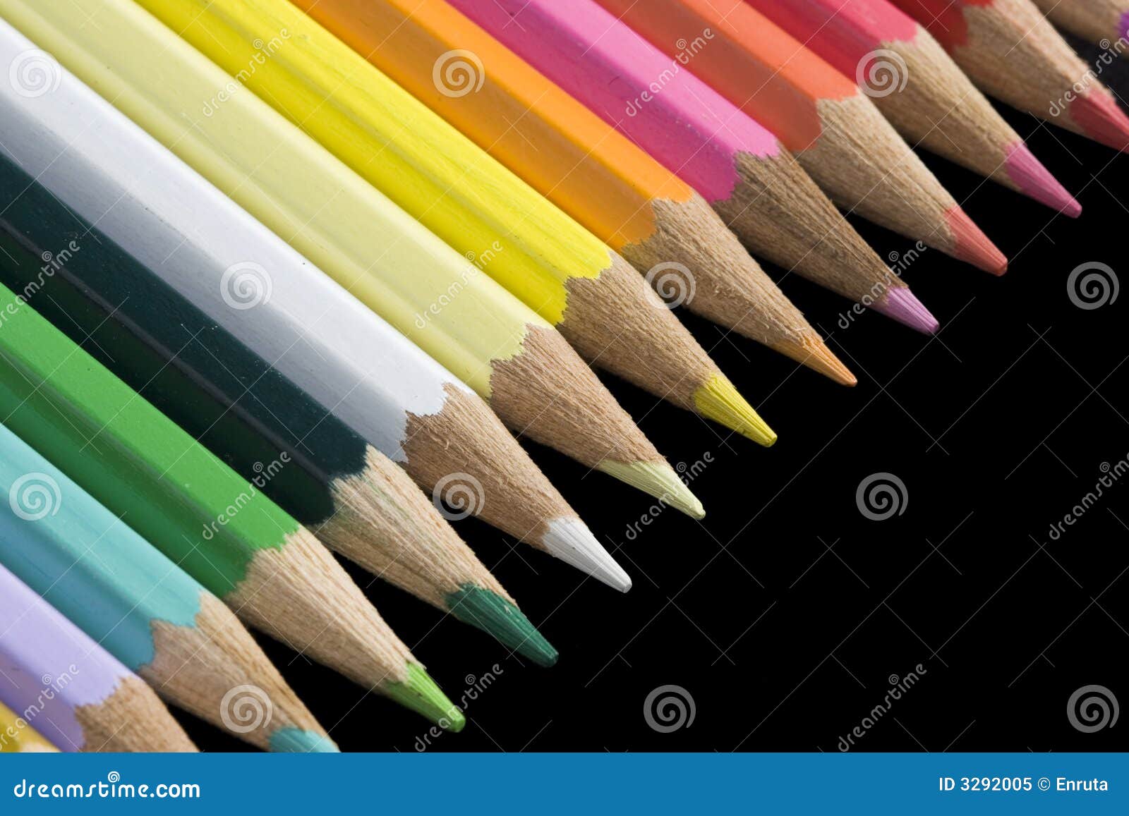 Color pencils stock image. Image of colored, creative - 3292005