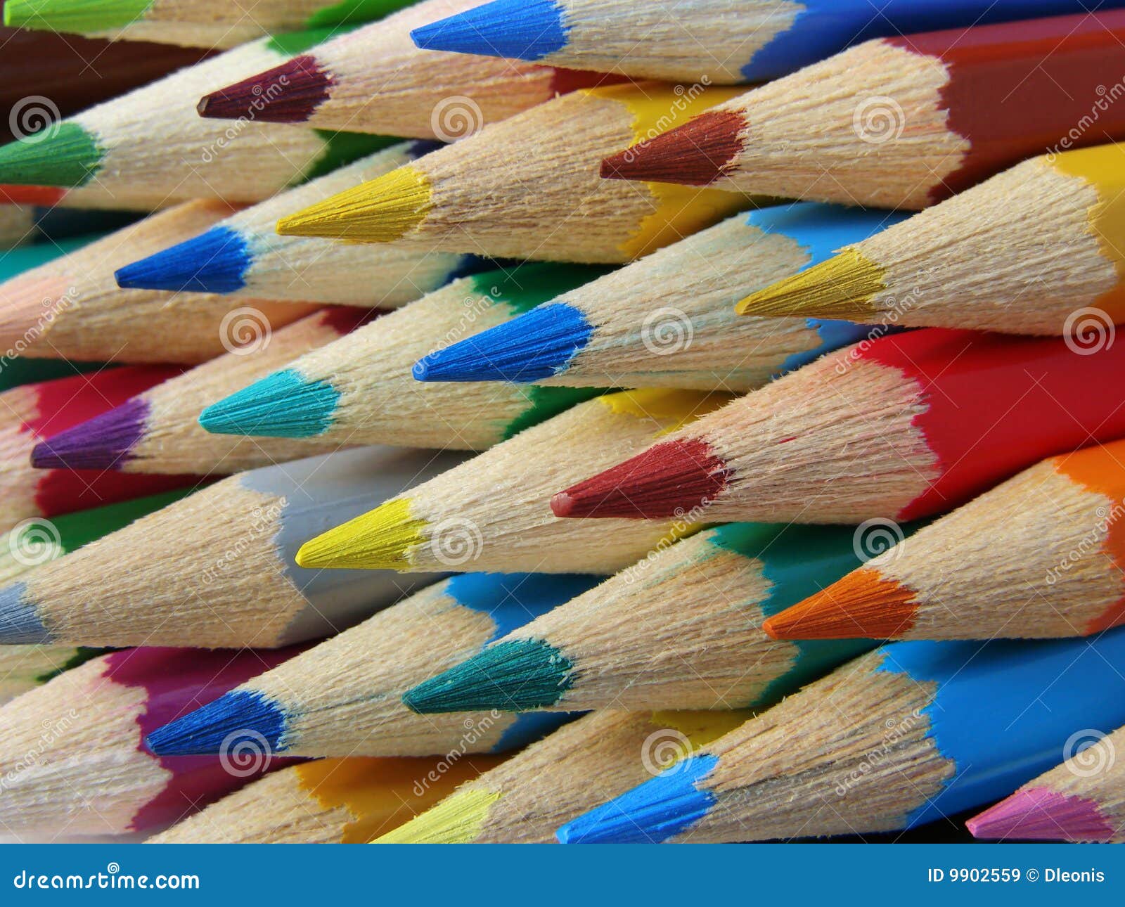 Color pencils stock image. Image of palette, cyan, craft - 9902559
