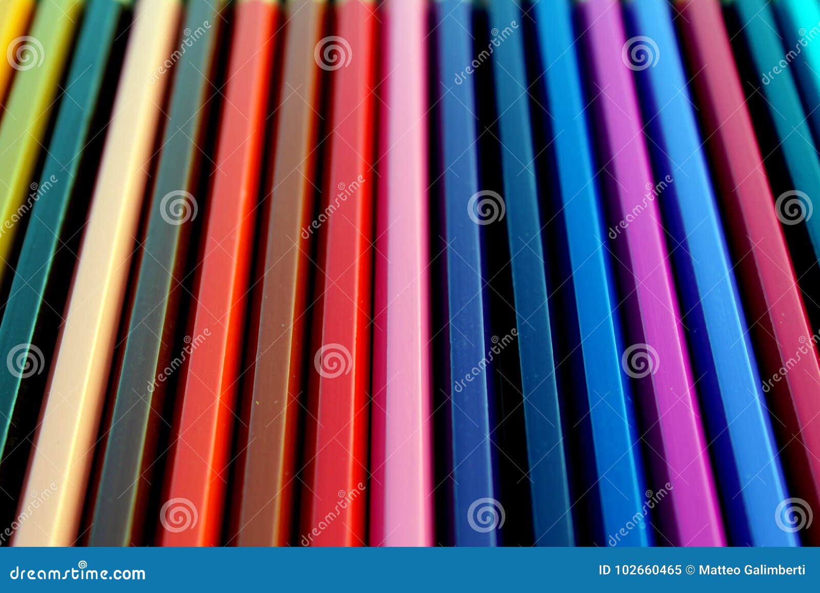 Color Pencils Gradient Vertical Texture Stock Image - Image of ...