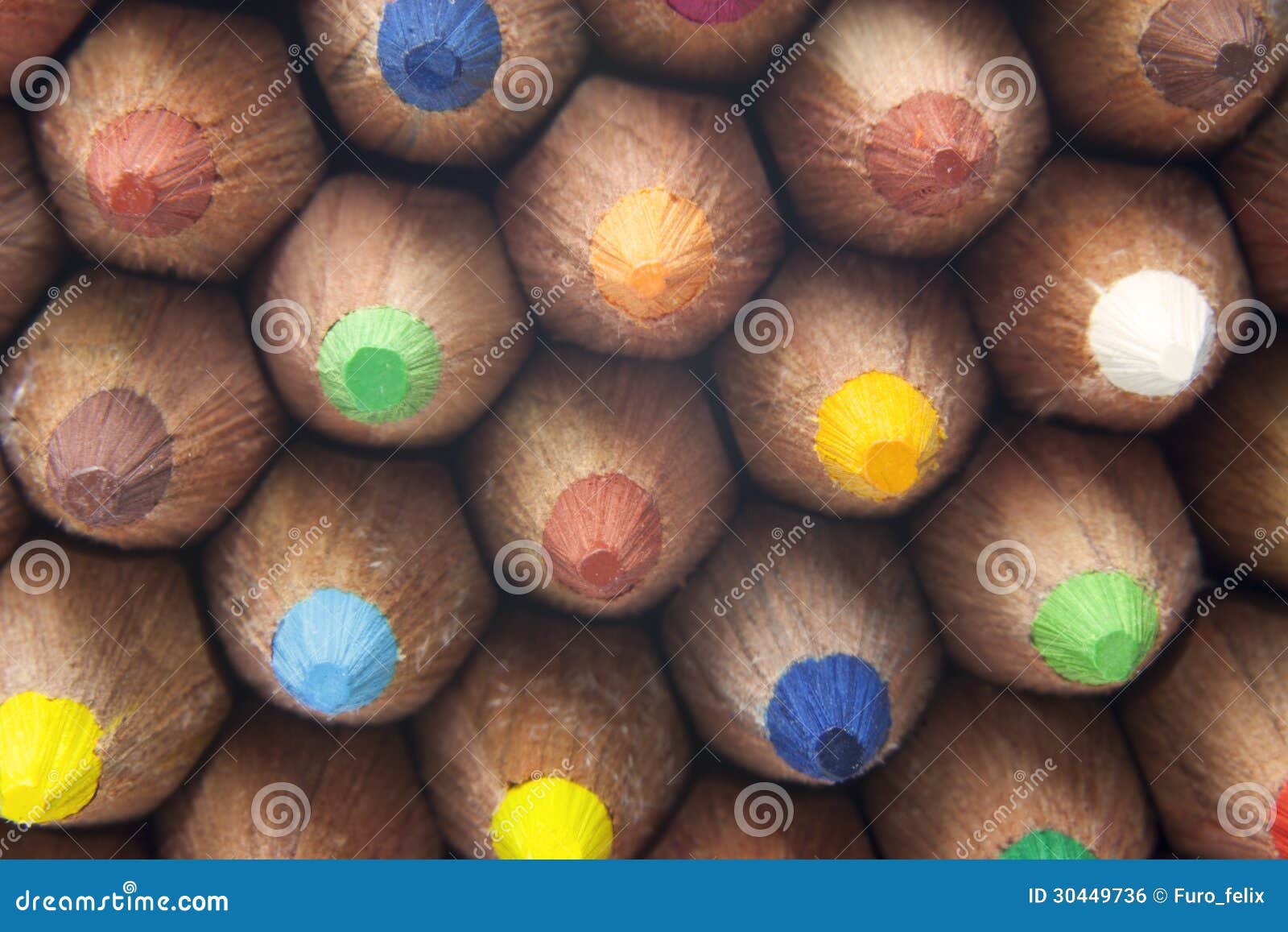 Color pencils macro stock photo. Image of pencils, abstract - 30449736