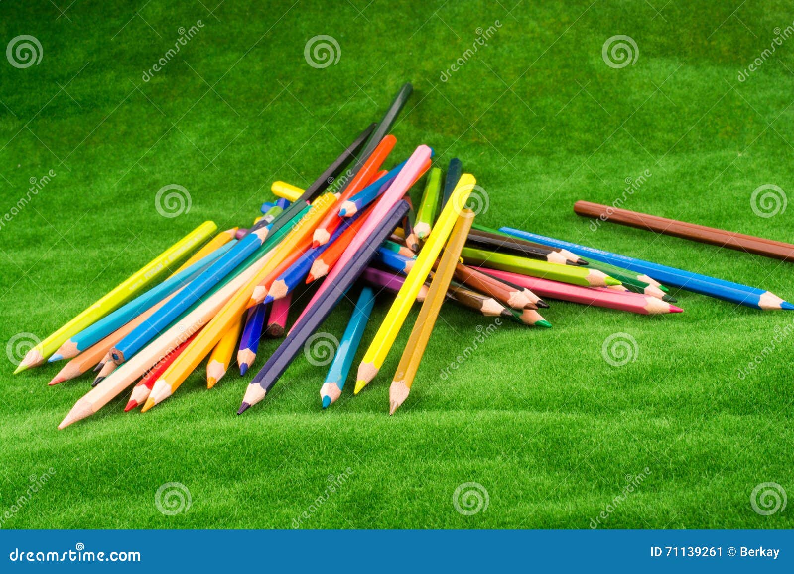 Color pencils stock image. Image of equipment, draw, group - 71139261