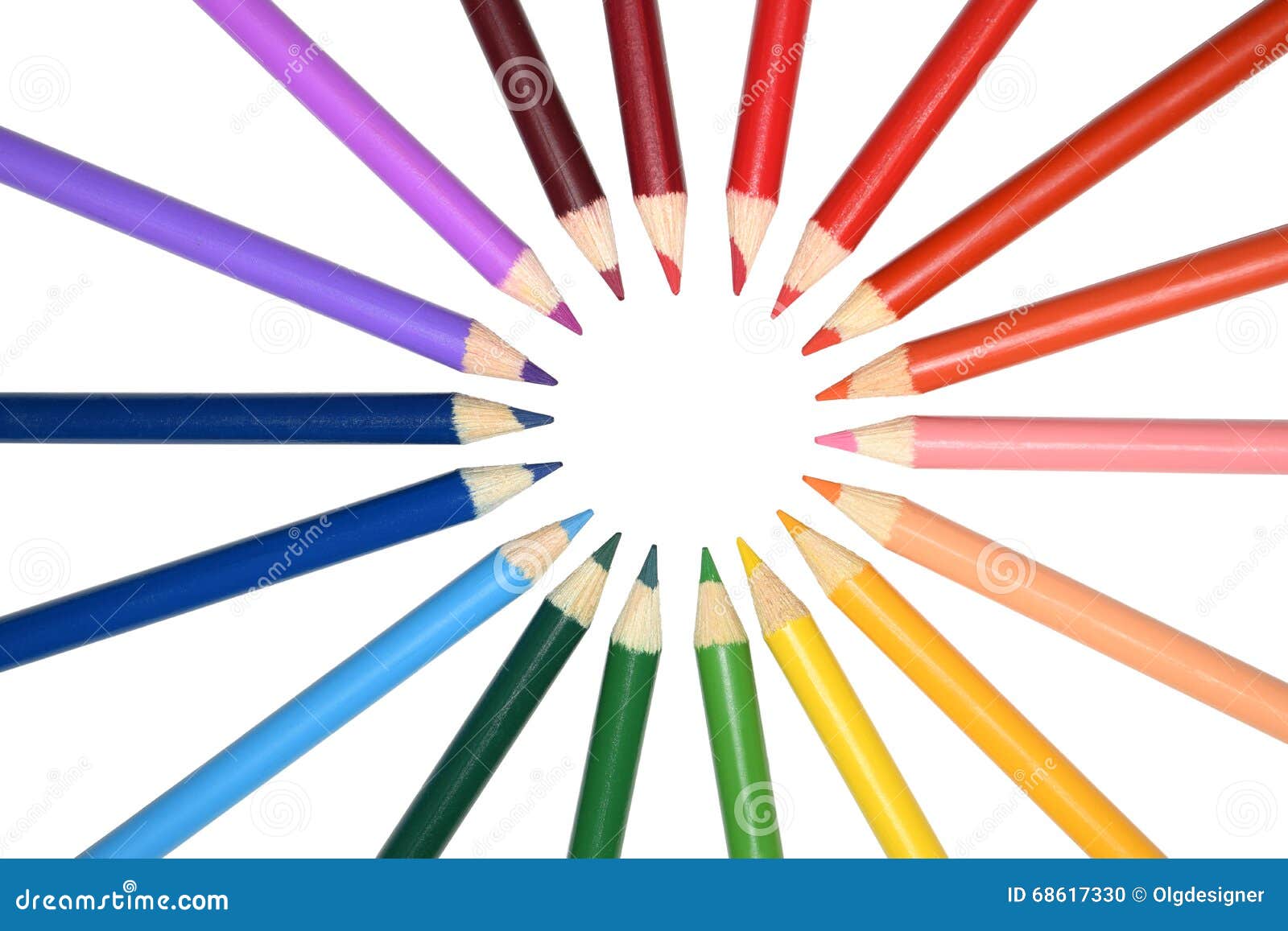 Color pencils set stock photo. Image of school, creativity - 68617330