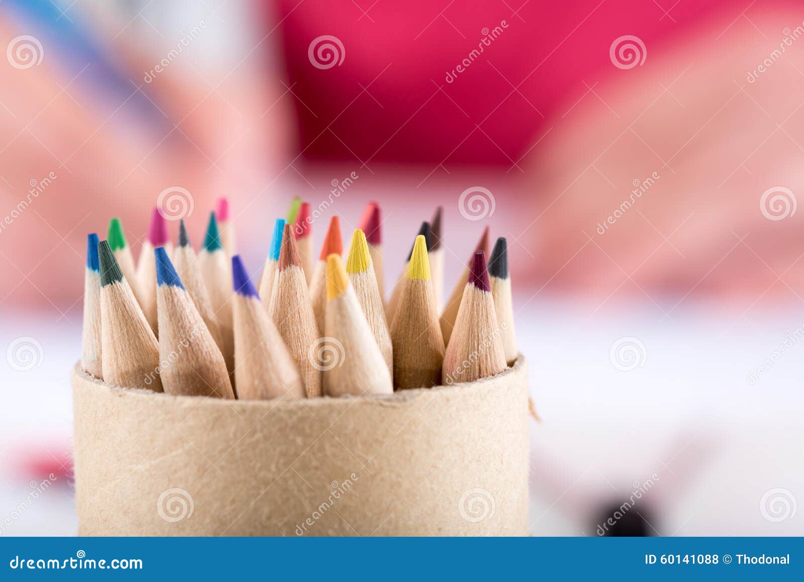 Color pencils tips stock photo. Image of drawing, wood - 60141088