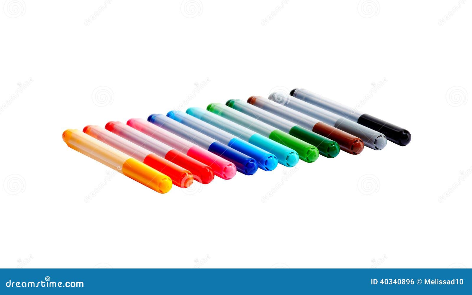 Color Pens Royalty-Free Stock Photo | CartoonDealer.com #30519153