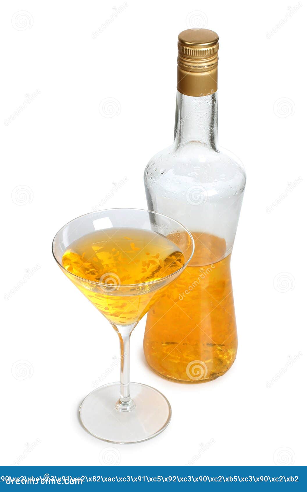 Bottle cocktail stock image. Image of refreshment, liqueur - 30200831