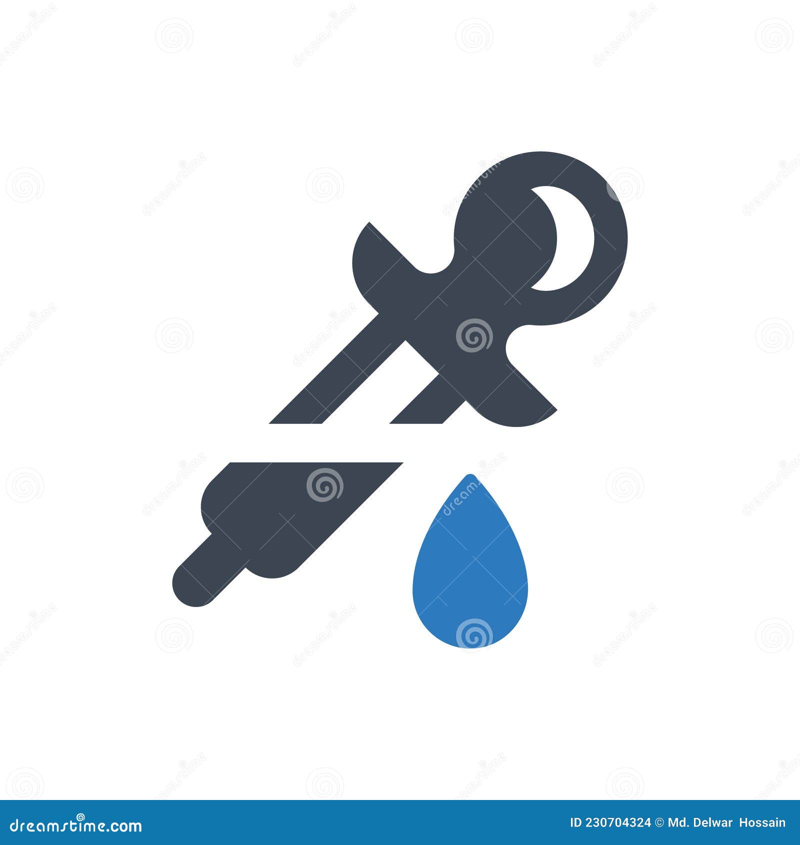 Color picker icon stock vector. Illustration of color - 230704324