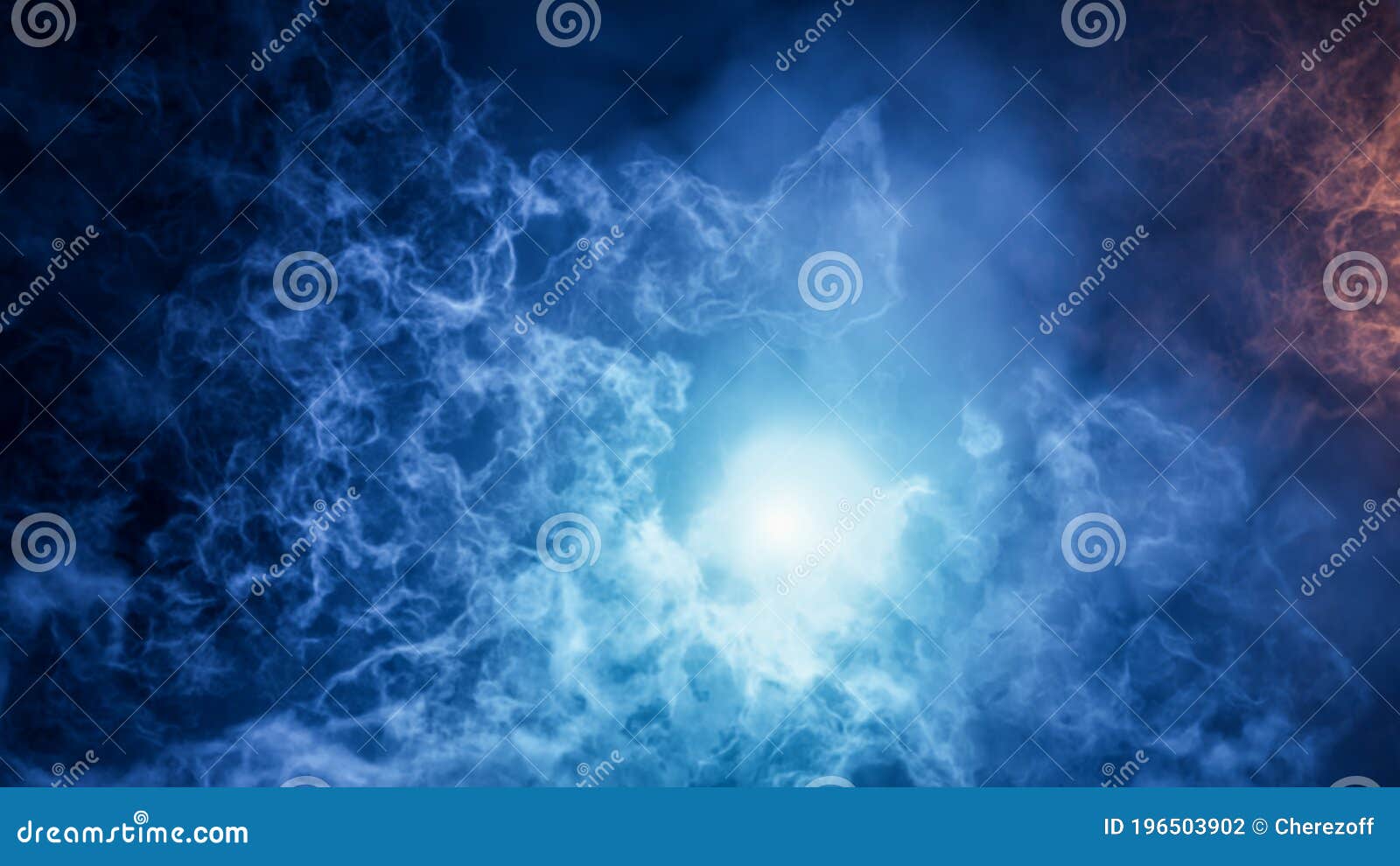 Color Picture of the Galaxy, Multicolored Nebula Stock Photo - Image of ...