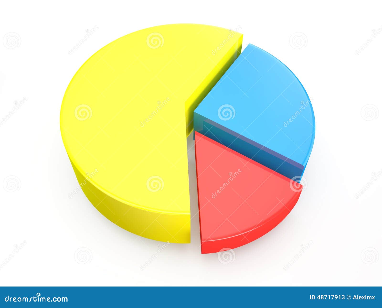 Color pie chart 2 stock illustration. Illustration of chart - 48717913