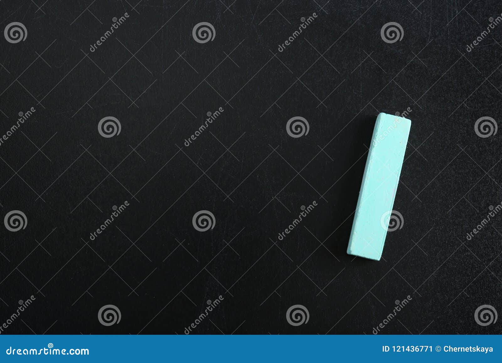 Color Piece of Chalk on Blackboard Stock Image - Image of artistic ...