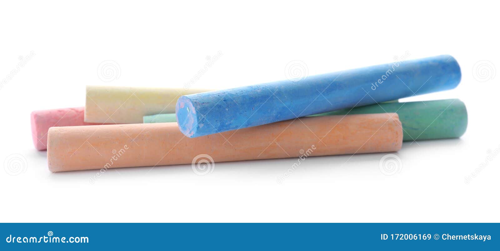 Color Pieces of Chalk on Background Stock Image - Image of pieces ...