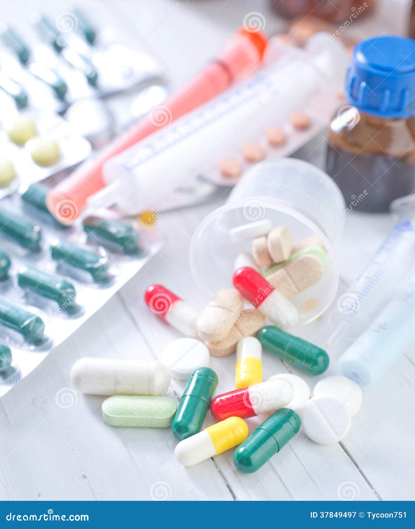 Color pills stock image. Image of healthy, care, diet - 37849497