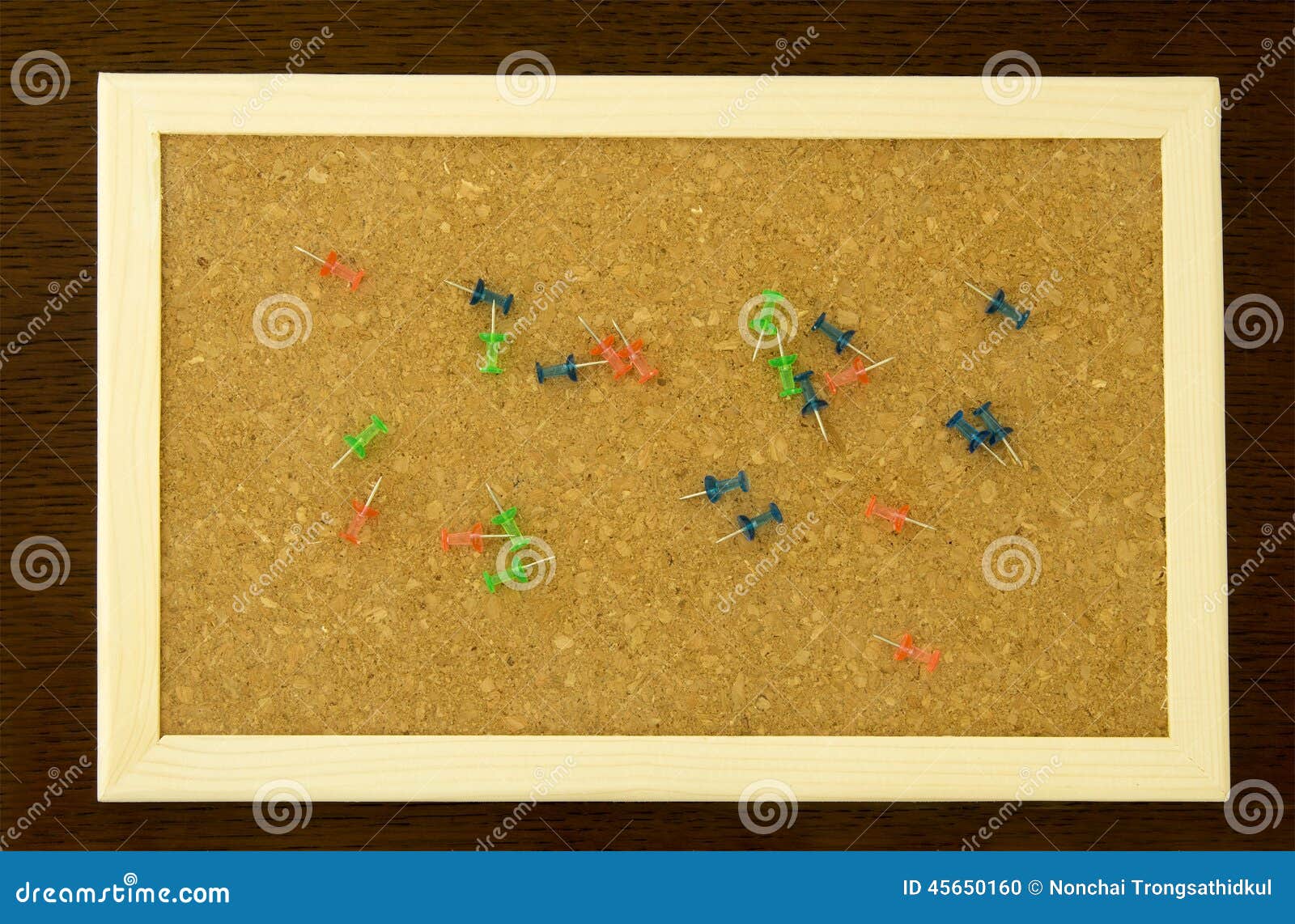 Color Pins stock photo. Image of life, business, board - 45650160